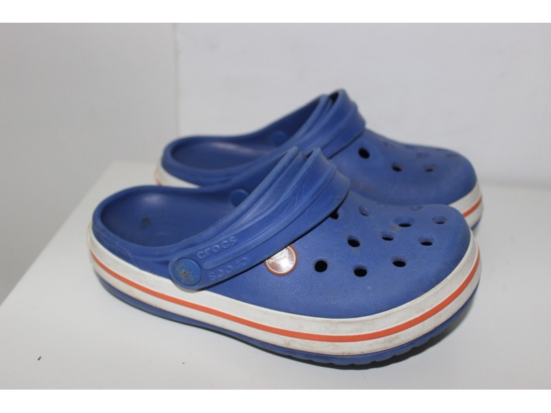 decije klompe 20 cm plave CROCS J1
