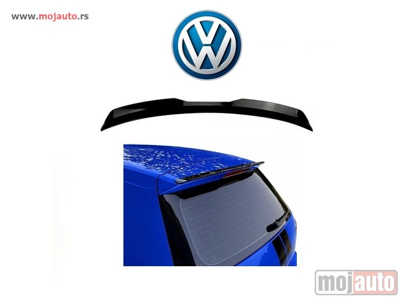Spojler za golf 7-7.5 za VW GTI/R