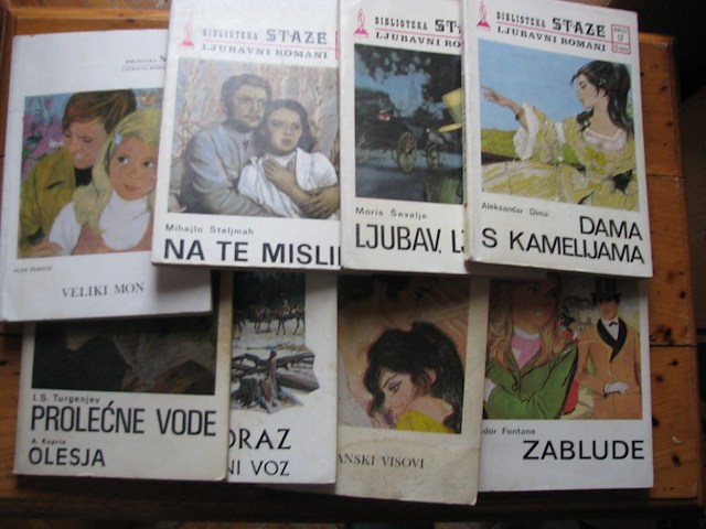 BIBLIOTEKA STAZE KOMPLET OD 18 KNJIGA