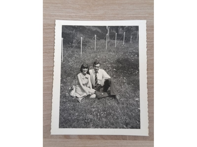 Vintage fotografija par