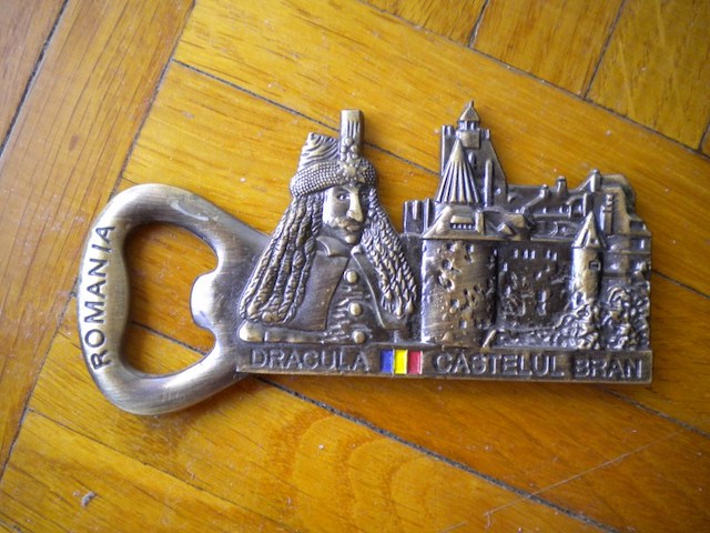 CASTELUL BRAN ROMANIA Drakula Dracula, magnet i otvarac