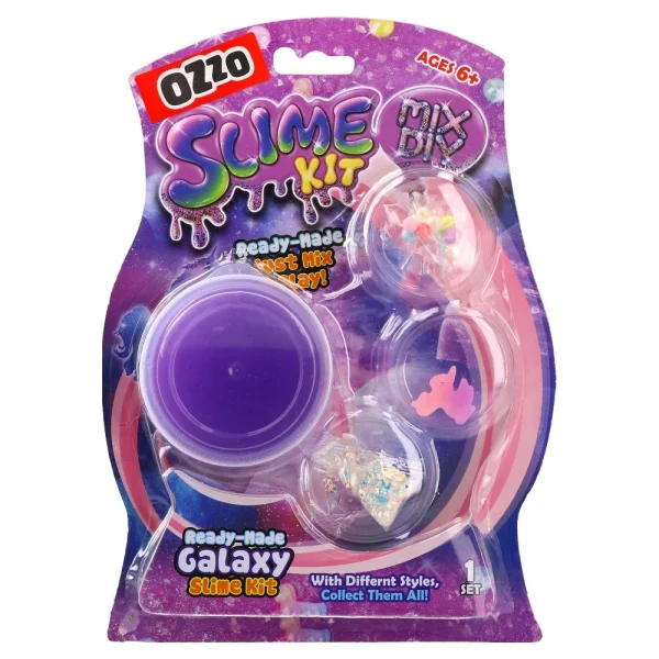 Slime kit, gumena igračka, galaxy