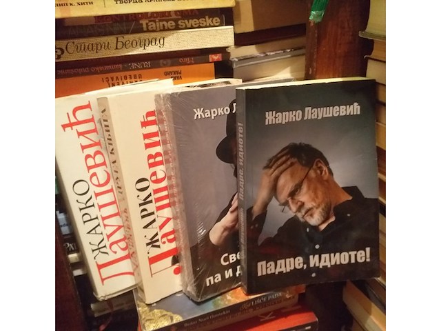 ZARKO LAUSEVIC komplet od 4 knjige