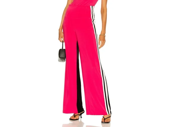 Norma Kamali Ženske pantalone KK5217PL111903-ROSE