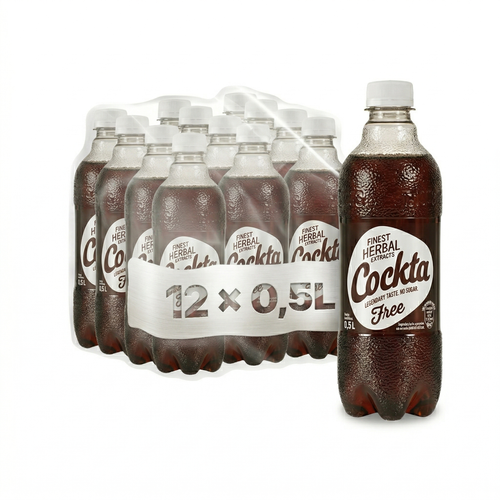 Cockta Free 0,5l, 12 kom XXL,