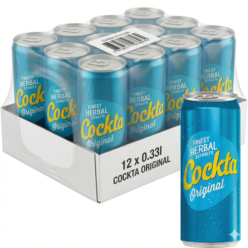 Cockta Original 0,33 limenka, 12 kom XXL