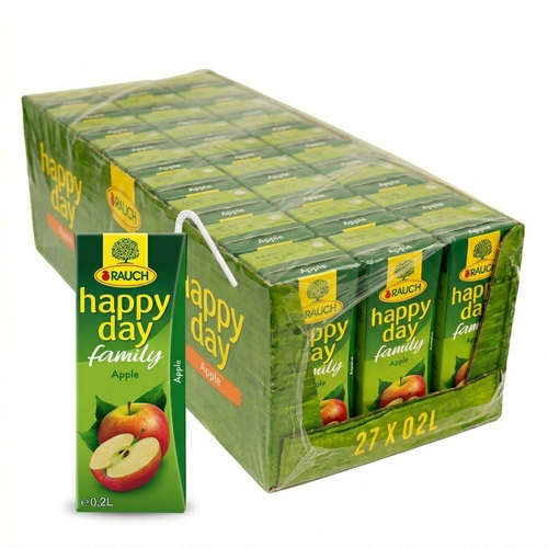 HAPPY DAY HAPPY Jabuka 0,2l, 27 kom XXL