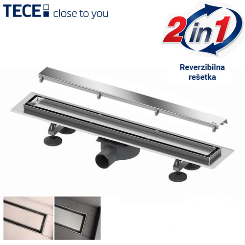 TECE KANALICA LINUS 2/1 700 SET 15103079