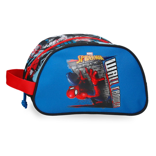 SPIDERMAN WALL CRAWLER dečiji neseser - plava