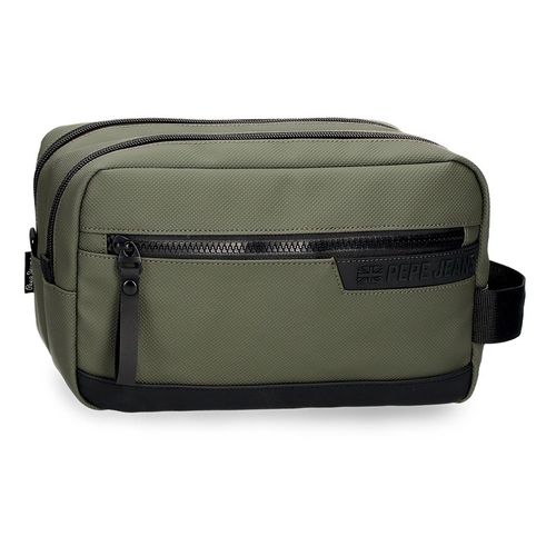 PEPE JEANS DORKING muški neseser sa 2 pregrade - khaki