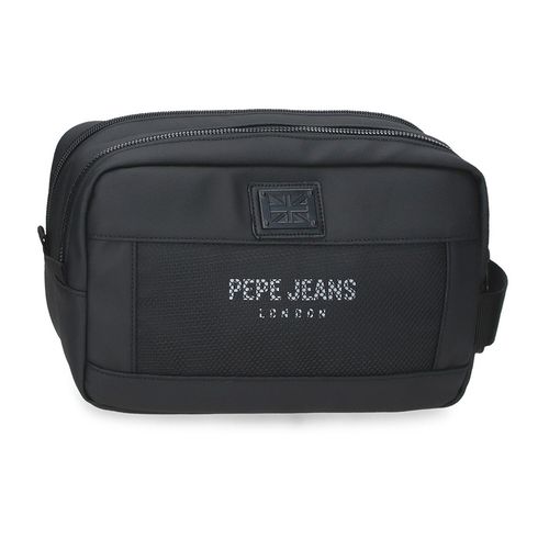 PEPE JEANS DURHAM muški neseser sa 2 pregrade - crna