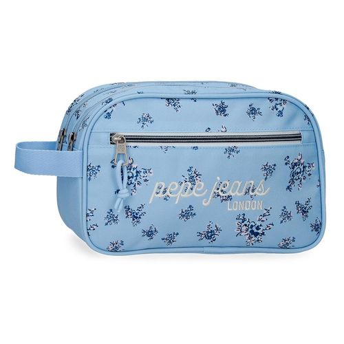 PEPE JEANS OLIVIA ženski neseser sa 2 pregrade - sky blue
