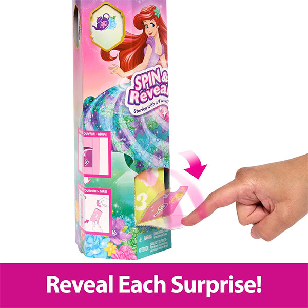 Disney lutka Princess Spin & Reveal HTV88