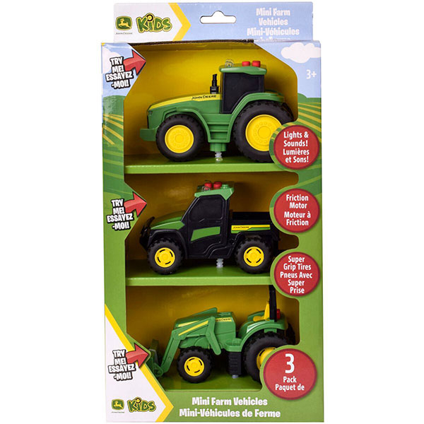 Traktor mini 3 komada John Deere Tomy TM470374