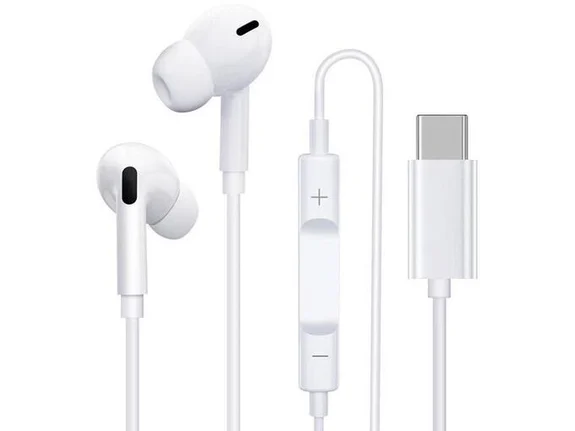 Slušalice USB-C JH-081 bele