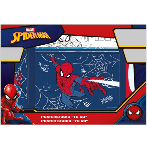 Spiderman kreativni set Posterstudio To Go sa stikerima SPMA4053