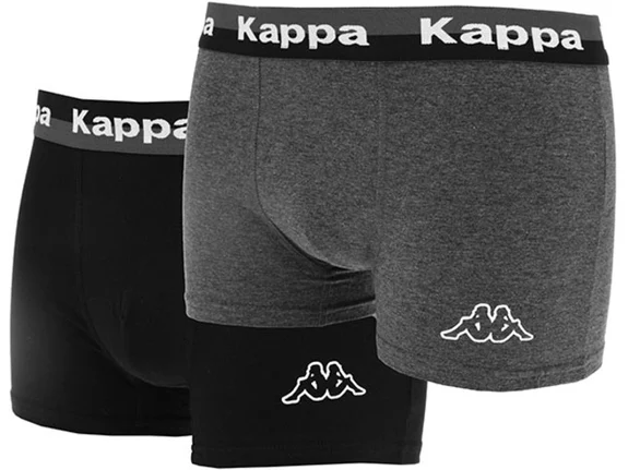 Kappa Muški donji veš Logo Bit 2Pack 331C4TW-A01
