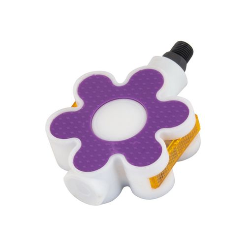Pedala dečja pvc ljubičasta cvetić 1/2” uži navoj 78 x 95 x 27 mm