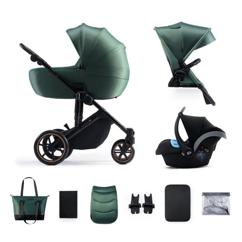 Kinderkraft Kolica 3U1 Prime 2 Pro Green
