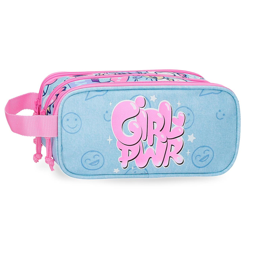 MOVOM GIRL POWER prazna pernica sa 3 pregrade