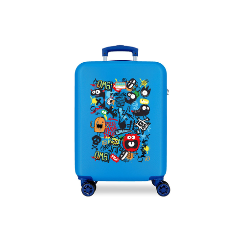 MOVOM MONSTERS dečiji kofer 55 cm - plava
