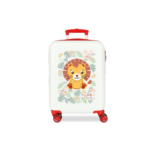 ROLL ROAD HAPPY PETS dečiji kofer 50 cm - bela/crvena