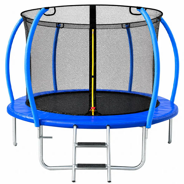 Trampolina (trambolina) sa sigurnosnom mrežom Pumpkin R244cm + merdevine