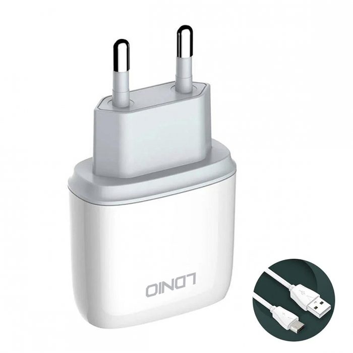 Brzi punjač Ldnio 3A + kabl micro USB