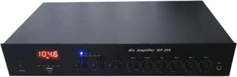 Pojacalo MP-306, 60W,100V PA