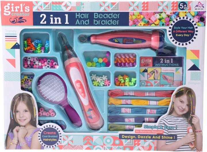 NTOYS: SET ZA UKRAŠAVANJE KOSE 2 U 1ID: EK000856624