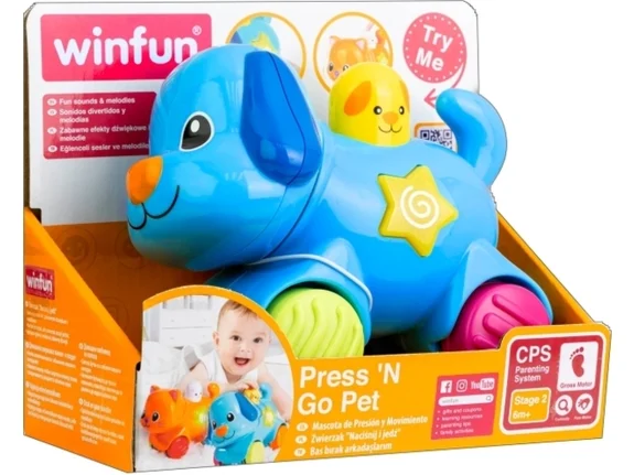 Win Fun Edukativna igračka kuca Press N Go 000733-NL