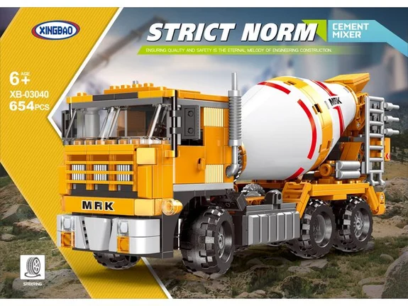 Generika Kocke bager 654 pcs MS75418