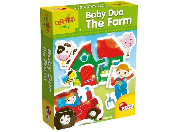 Lisciani Edukativna slagalica baby farma 57825