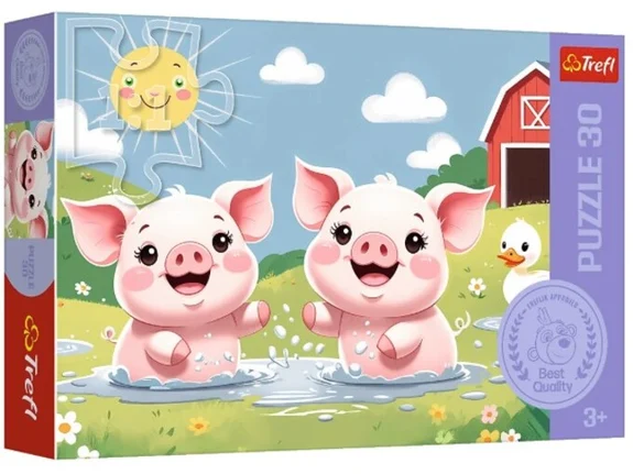 Trefl Puzzle Vesela farma 30 delova