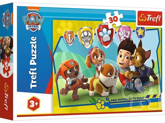Trefl Puzzle Patrolne šape 30 delova