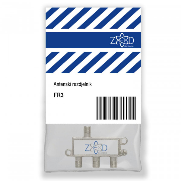ZED electronic Antenski razdelnik 1 ulaz - 3 izlaza, 5-2400MHz - FR3