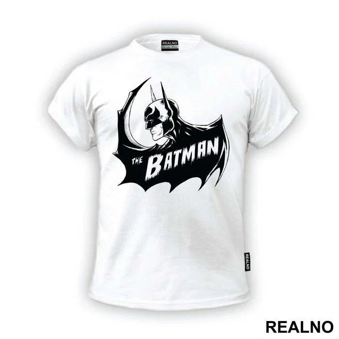 Side Profile Illustration - Batman