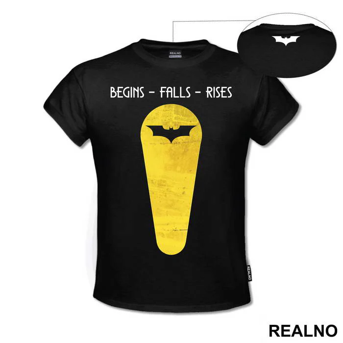 Begins Falls Rises - Batman