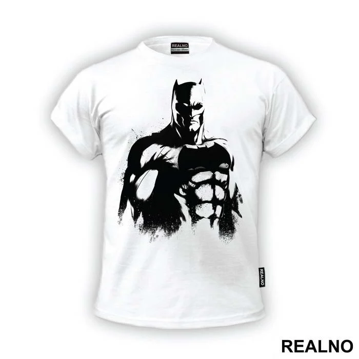 Black Portrait Splash - Batman