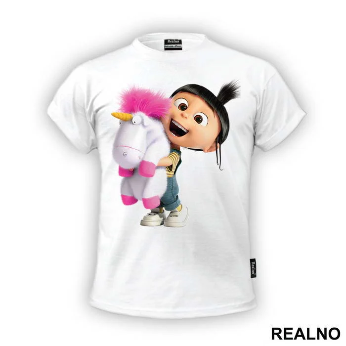 Agnes With Her Unicorn - It's So Fluffy, I'm Gonna Die - Minions