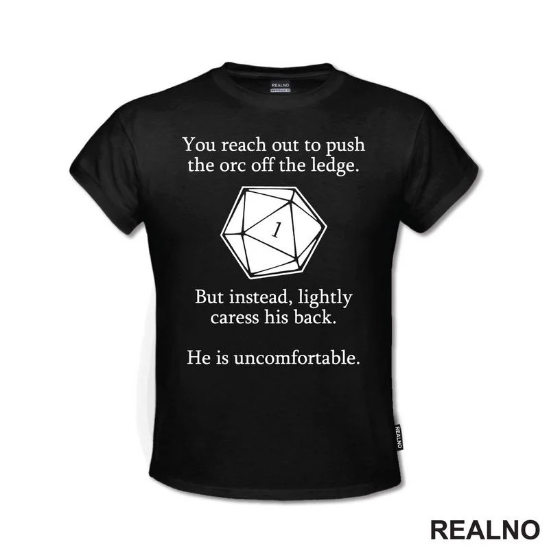 Uncomfortable Orc - D&D - Dungeons And Dragons