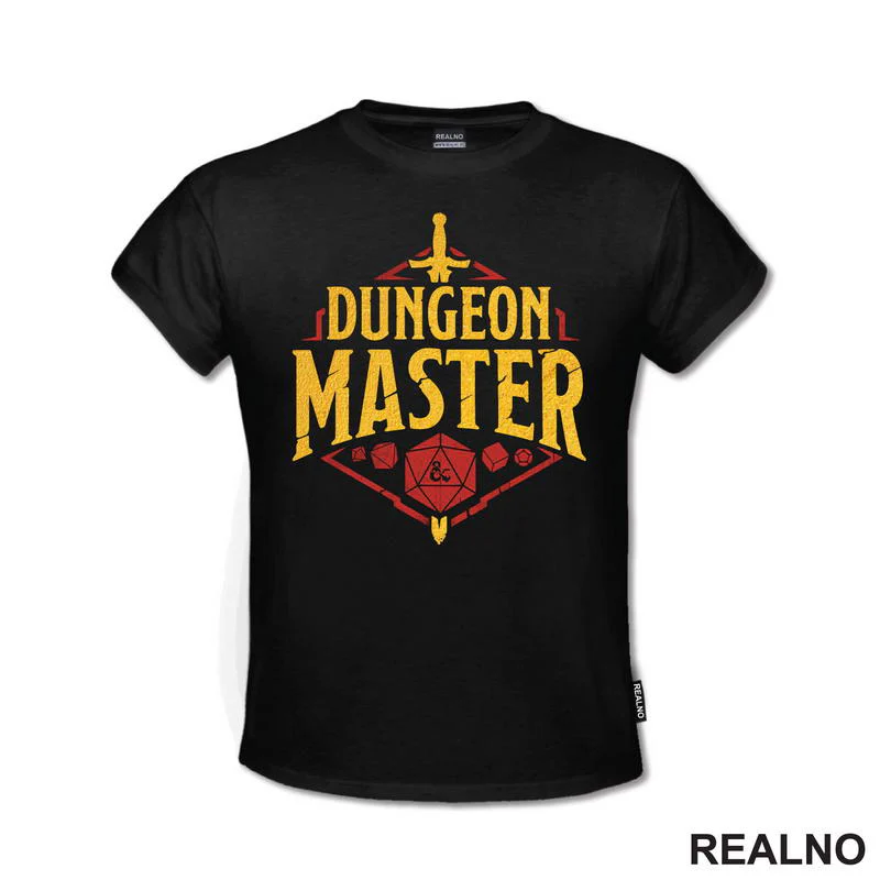 Dungeon Master - Golden - D&D - Dungeons And Dragons