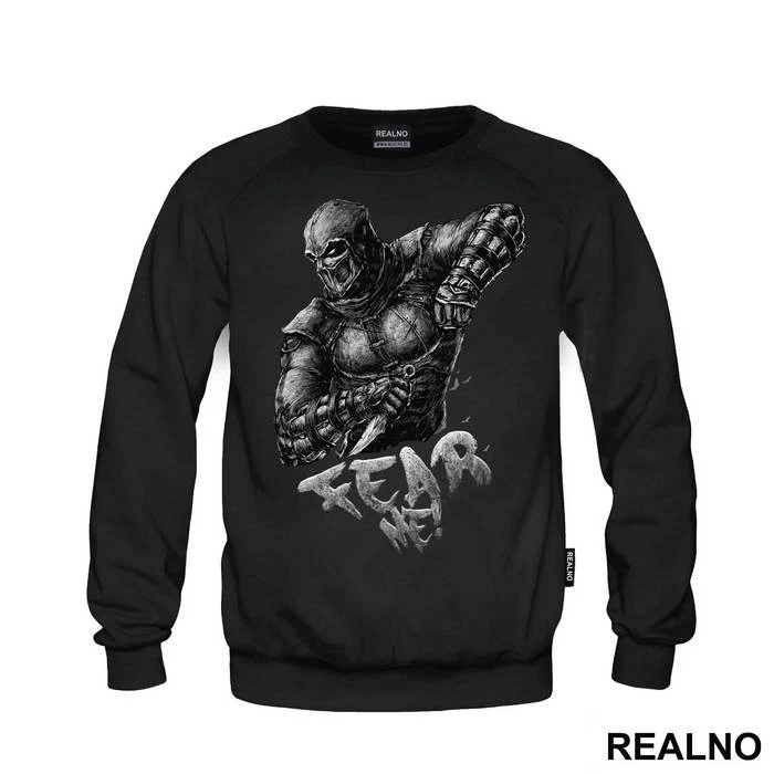 OUTLET Crni Muški Duks Veličine XL Bez Kapiljače - MK - 8208 - D