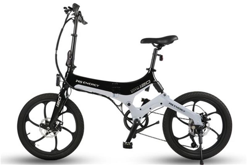 MS ENERGY eBike i20 Black Grey