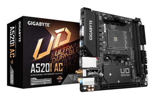 Matična ploča AM4 Gigabyte A520I AC 2xHDMI/DP/M.2/WIFI