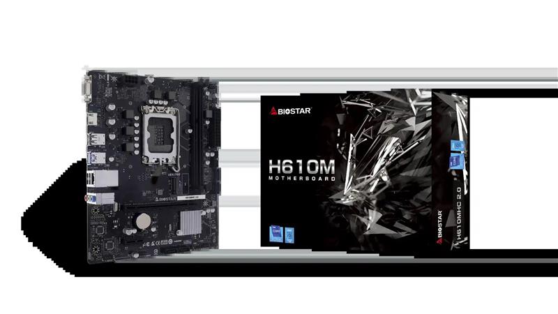 Matična ploča 1700 Biostar H610MHC 2.0 VGA/HDMI M.2