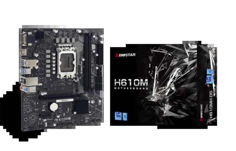 Matična ploča 1700 Biostar H610MH D5 VGA/HDMI M.2