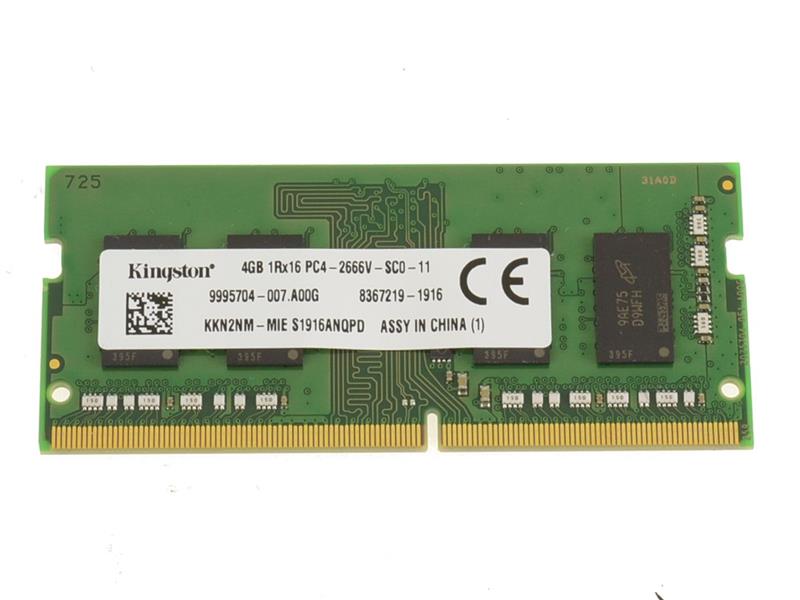 RAM SODIMM DDR4 4GB 2666MHz Refurbished Bulk