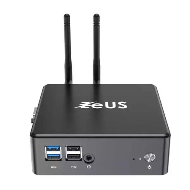 Mini PC Zeus MPI10-P23 Pentium G7505 3.50 GHz/DDR4/LAN/Dual WiFi/BT/HDMI/DP/USB C/ext ANT Refurbish