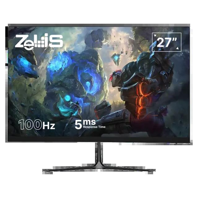 Monitor 27 Zeus ZUS2700IPS 1920x1080/Full HD/IPS/100Hz/HDMI/VGA/Frameless